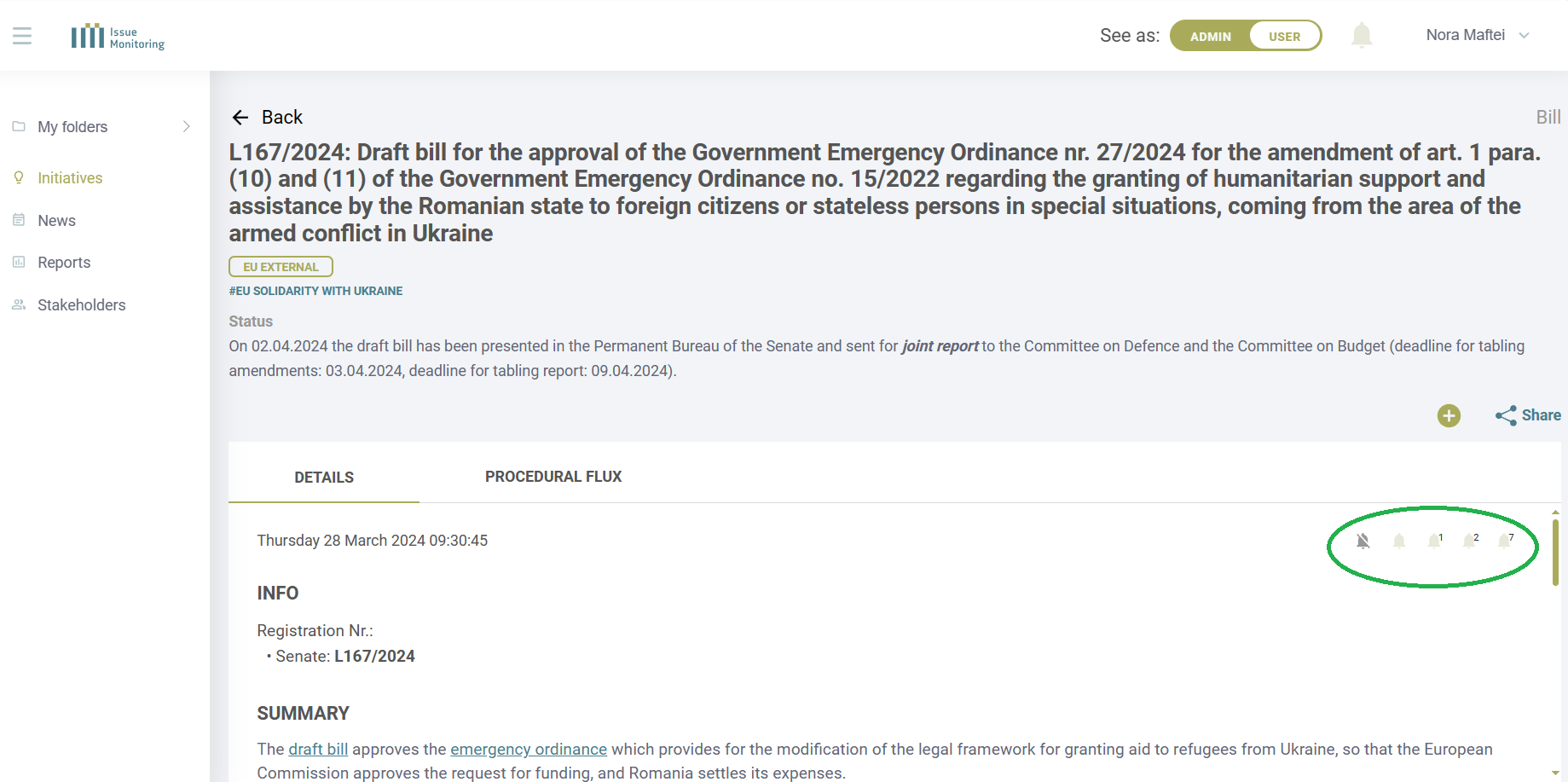 How to set the alerts’ frequency to the initiative-level? | Issue ...